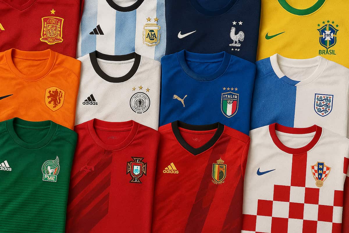 ¿De qué material son las camisetas de fútbol? Guía de jerseys 2025 ...